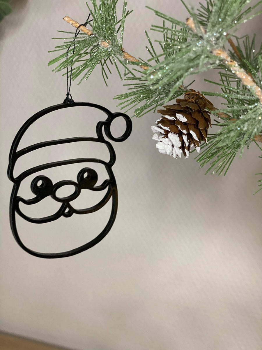 Juleornament | Julemand | Sort akryl – STERNLUND